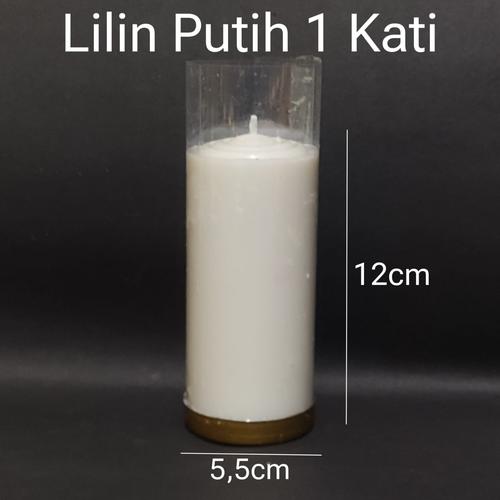 Jual Lilin Pilar Altar Putih Polos Ukuran 1 Kati - Satuan - Jakarta Barat - RAJA KANVAS LUKIS ...