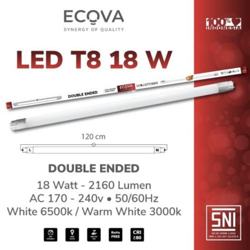 Jual TL T8 Led 18W Led Tube 120 cm 18watt - Centralite 18W - Kota ...