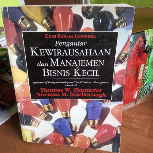 Jual pengantar kewirausahaan dan manajemen bisnis kecil - Thomas W ...
