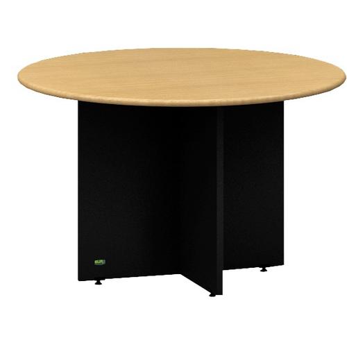 Jual Meja meeting bundar meja rapat bulat Euro RCT 1200 warna beech ...