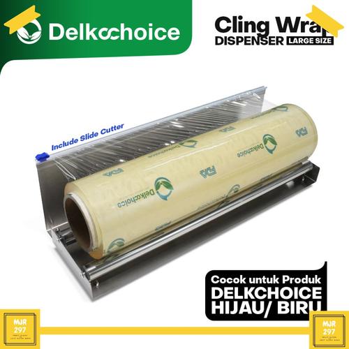 Jual DISPENSER PEMOTONG PLASTIK WRAP ALAT POTONG FOOD WRAPING WRAPPING ...