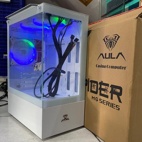 Jual Casing Komputer Gaming Aula MG10 M-ATX Tempered Glass Free 3Fan ...