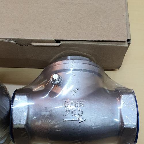 Jual Check Valve Stainless steel 316 4"(inch) swing check valve ...