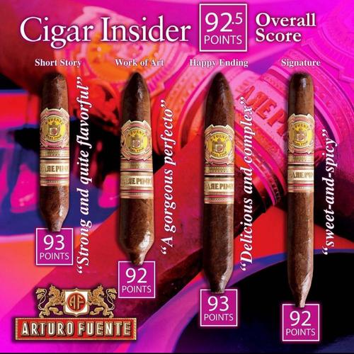 Jual Cerutu Cigar ARTURO FUENTE Rare Pink Vintage 1960's Series - Queen ...