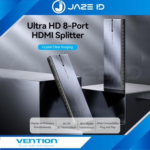 Jual Vention HDMI Splitter 1 in 8 out HDMI Duplicate Screen 4K - Kota ...