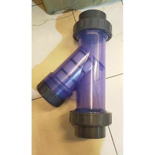 Jual PVC Y Strainer bening Clear 1.1/4 " Inch Double Watermur - Jakarta ...