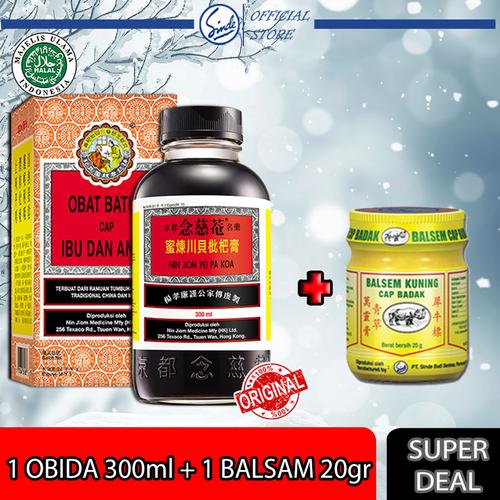 Promo Obat Batuk Cap Ibu dan Anak 300 ml + Balsem Kuning 20 g - Jakarta ...