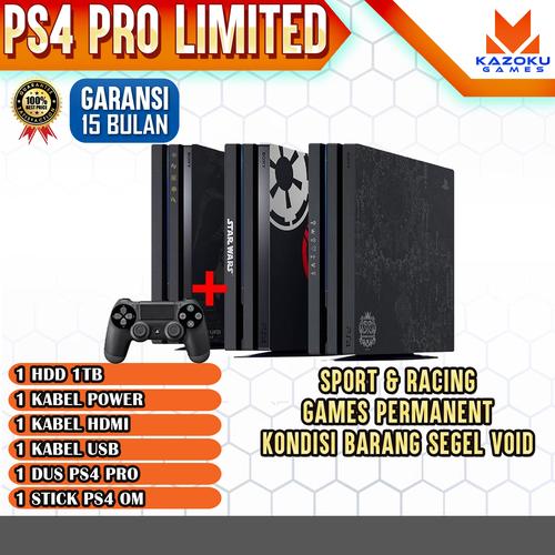 Jual PS4 PRO LIMITED 1 TB 1 STICK FREE GAMES SPORT & RACING PERMANENT ...