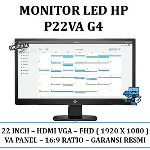 Promo Monitor LED HP P22VA G4 22" FHD HDMI VGA - Garansi Resmi Cicil 0% ...