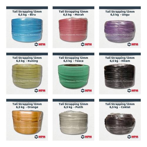 Jual Tali Straping Band 12mm 6,5kg / Strapping Band 12mm 6,5 kg - Putih ...