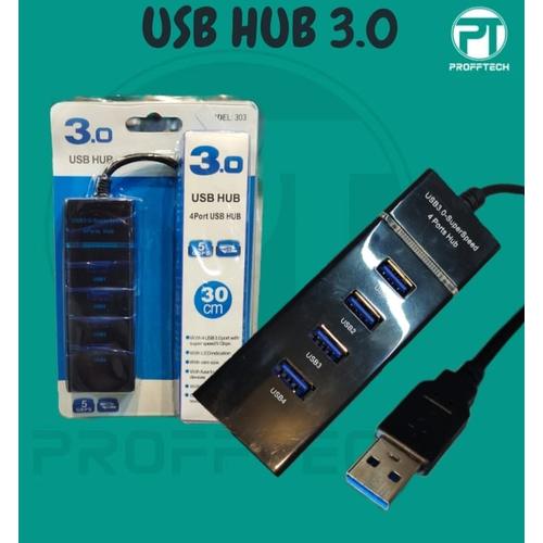 Jual Usb Hub 4 PORT. Usb 3.0 ProffTech. Original. - Jakarta Pusat - ProffTech Indonesia | Tokopedia