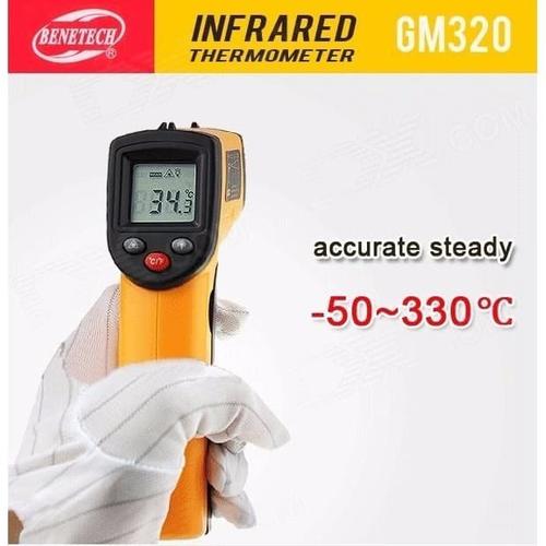 Jual Infrared Thermometer Benetech GM320 ORIGINAL Termometer Gun ...