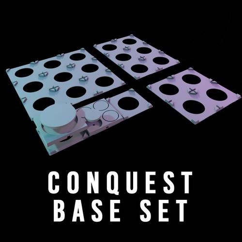 Jual 3D Printed Miniature CONQUEST BASE & TRAY SET - tray 1x4 - Jakarta ...