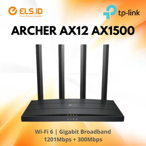 Promo TP-Link Archer AX12 AX1500 WiFi 6 Wireless Dual-Band Gigabit ...
