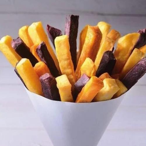 Jual Frozen Sweet Potato Fries Ubi Jalar Mix Ubi Cilembu Ubi Goreng Mix ...