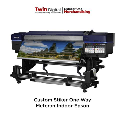 Jual Print Sticker One Way Vision untuk Kaca Toko , Rumah atau Mobil ...
