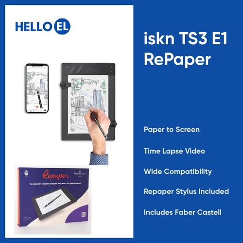 Jual iskn TS3 E1 Repaper Pencil Paper Graphics Faber Castell Tablet ...