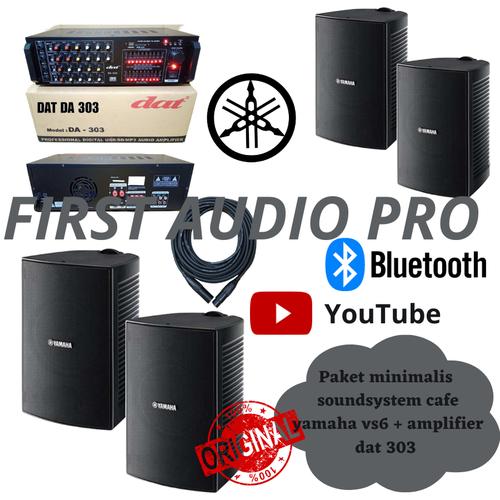 Jual Paket minimalis 7 soundsystem cafe yamaha vs6 + amplifier dat 303 ...