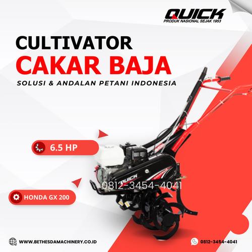 Jual Mesin Honda Traktor Cultivator Quick Cakar Baja 6.5 hp GX 200 ...