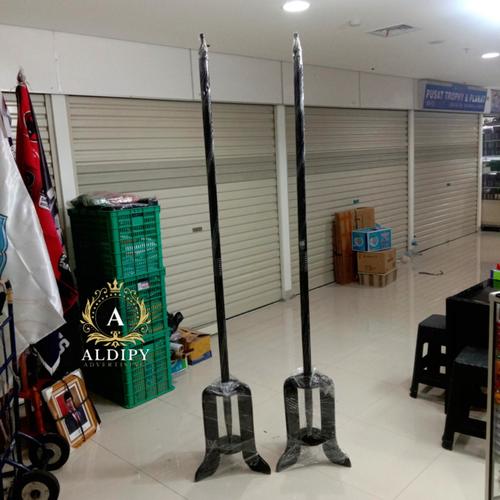 Jual Tiang Pataka,Tiang Panji,Tiang Rapati Tiang Ruangan Kaki 3 Tiga ...