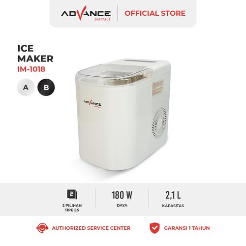Promo Ice Cube Maker Advance IM-1018 Mesin Pembuat Es Batu - Putih ...