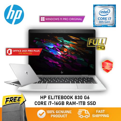 Jual MULUS SPEK TINGGI Laptop HP Elitebook Hp 830 G6 i7 8th RAM 32GB/ 1TB - 830 G6 i5 8th, 8GB ...