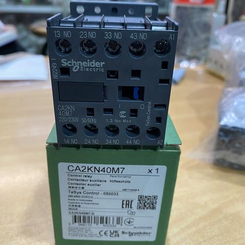Jual SCHNEIDER CONTROL RELAY K 4NO COIL 220VAC - CA2KN40M7 - Kota ...