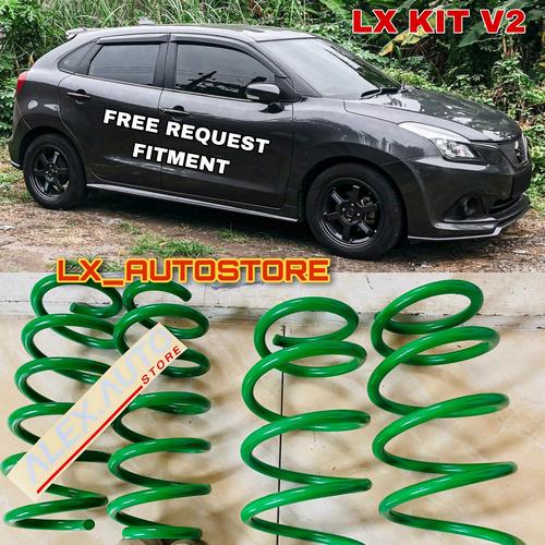 Jual LOWERING KIT BALENO HATCHBACK HB LX KIT V2 PER CUSTOM - Kab ...