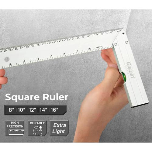 Promo Penggaris Siku Square Ruller Garbin Germany Aluminium Stainless ...