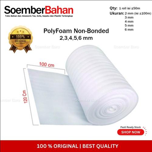 Jual Polyfoam PE Sheet 1mm 2mm 3mm 4mm 5mm 6mm (Lebar 120cm) - 1mm - Kota Tangerang - Soember ...