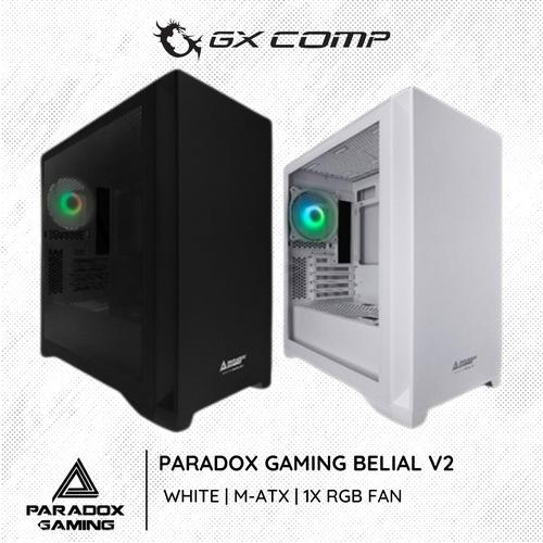 Jual Paradox Belial White Tempered Glass Gaming Case Putih - Kota ...