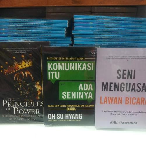 Jual Buku Kesuksesan - Paket 3 Buku The Principles Of Power Komunikasi ...