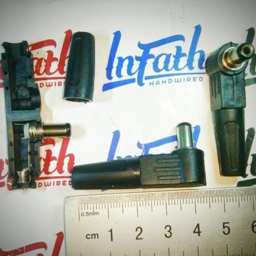 Jual InFath - Jack DC Male type model L 5.5 x 2.1mm jek adaptor efek ...