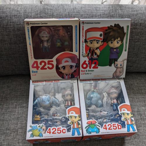 Promo Nendoroid Pokemon Trainer Red - Action Figure Pokemon - 425 ...