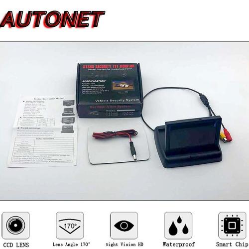 Jual Layar Monitor Parkir Mundur Mobil Lipat TFT LCD 4.3 Inch - Jakarta ...
