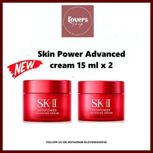 Jual SK-II SK2 SKII SK II PROMO SKIN POWER CREAM 15 G X 2 PC / ANTI ...