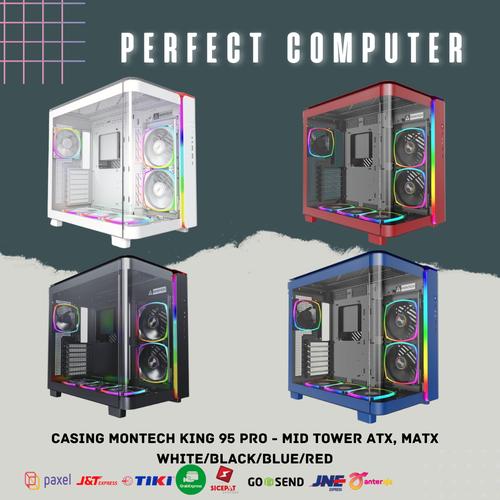 Jual Casing MONTECH KING 95 PRO - Mid Tower ATX mATX - Hitam - Kota ...