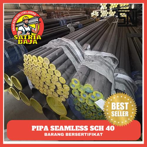 Jual Pipa Seamless SCH 40 10inch / 10" (Schedule 40) - Jakarta Pusat - Satria Baja ID | Tokopedia