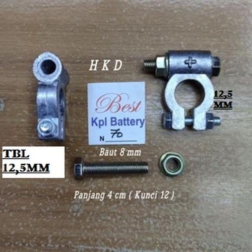 Jual KEPALA/ KLEM BATERAI AKI N70 TIMAH UNTUK AKI BESAR MODEL BAUT ...
