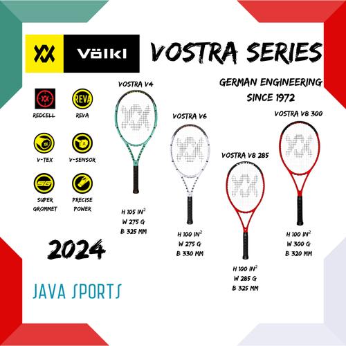 Jual Raket Tenis Volkl Vostra V4 V6 V8 Series 2024 Original Tennis Rackets - Jakarta Pusat ...