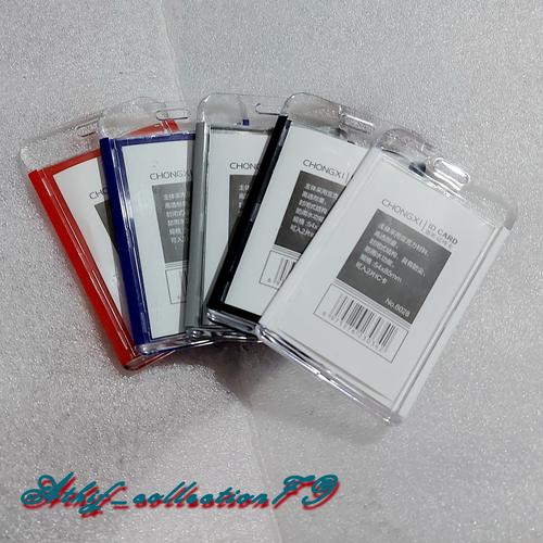 Jual Tempat Kartu Id Card Akrilik Holder Id Card Acrylic - Hitam ...