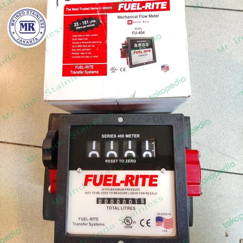 Jual Flow Meter Fuel Rite Set 2" Inch Meteran Solar / minyak / oil Seri ...