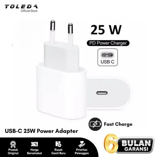 Promo Power Adapter Magsafe 25W USB Type C Compatible For Iphone Ipad ...