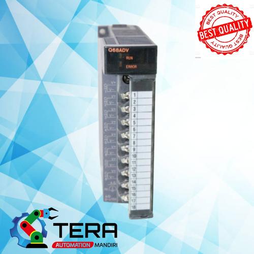 Jual MITSUBISHI A/D CONVERTER UNIT Q68ADV/PLC MITSUBISHI Q68ADV ...