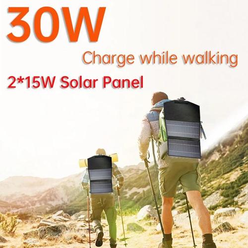 Jual Good 15W Outdoor Foldable Solar Panels Cell USB 5V 2A Portable ...