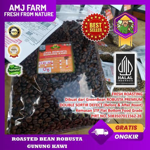 Promo Kopi Robusta Sangrai / Roasted Biji Kopi Pilihan Petik Merah 1/2 ...