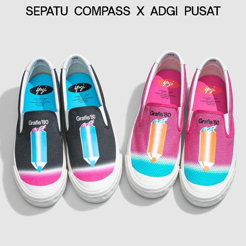 Jual Sepatu Compass x Adgi Pusat Original Resmi BNIB Sneakers Pria ...