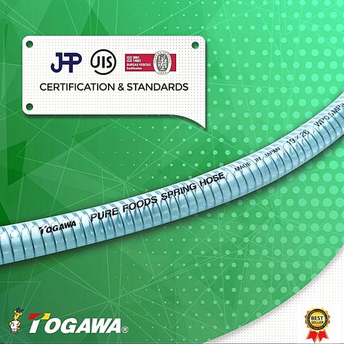 Jual TOGAWA FURE FOODS SPRING HOSE (PFS-12) 1/2 INCI 1 ROL 100 MTR ...