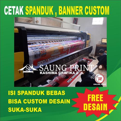 Jual Cetak Spanduk Banner Custom Free Desain Garansi jika Hasil Tidak ...