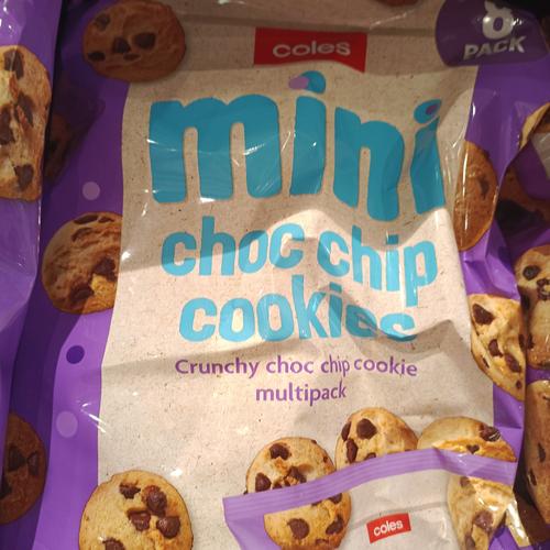 Jual coles mmultipack mini choc chip ck 180gr - Kota Tangerang - warung ...